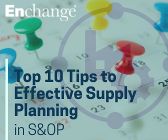 Top 10 Tips to Effective Supply Planning in S&OP